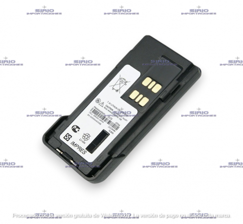 BATERIA PARA RADIO PORTATIL MOTOROLA DEP550/DGP8550, PMNN4409AR/ Li-Ion ...