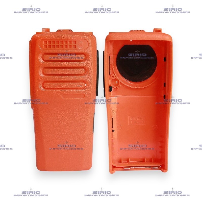 CARCASA PARA RADIO PORTATIL MOTOROLA DEP-450 COLOR NARANJO